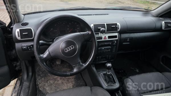 Melns Audi A3 2001 Liepāja, ar dzinēja tilpumu 1.90 L un nobraukumu 443 tūkst. km par 1250 €, foto 8 vietnē AUTOMOTO.COM.LV
