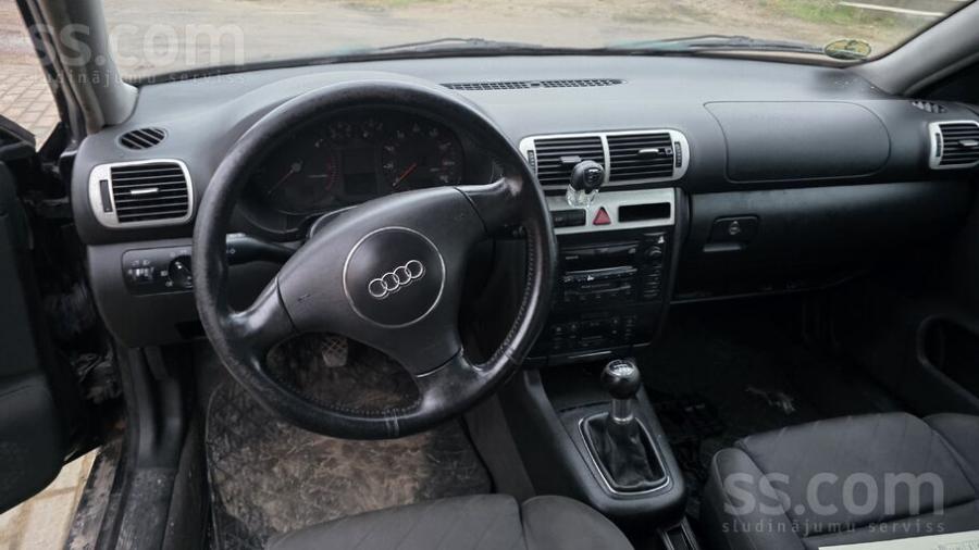 Melns Audi A3 2001 Liepāja, ar dzinēja tilpumu 1.90 L un nobraukumu 443 tūkst. km par 1250 €, foto 8 vietnē AUTOMOTO.COM.LV