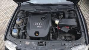Melns Audi A3 2001 Liepāja, ar dzinēja tilpumu 1.90 L un nobraukumu 443 tūkst. km par 1250 €, foto 10 vietnē AUTOMOTO.COM.LV