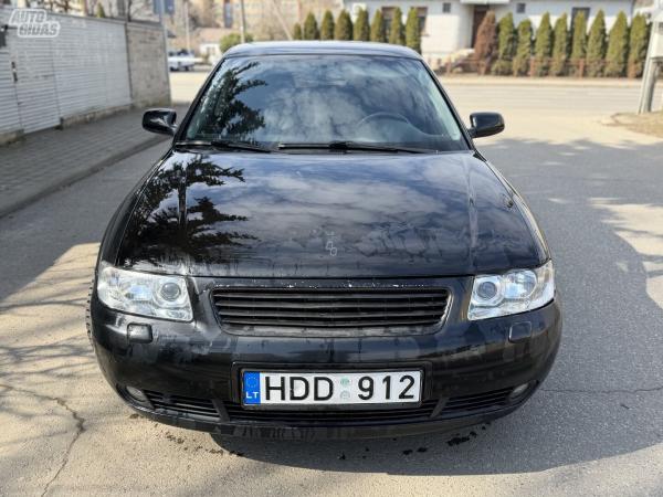 Black Audi A3 2001 in Kaunas, with an engine capacity of 1.80 L and mileage of 255 thousand km for 1950 €, photo 2 on AUTOMOTO.COM.LV