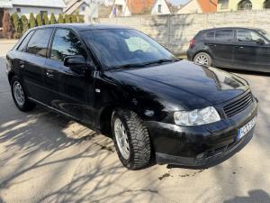 Black Audi A3 2001 in Kaunas, with an engine capacity of 1.80 L and mileage of 255 thousand km for 1950 €, photo 3 on AUTOMOTO.COM.LV