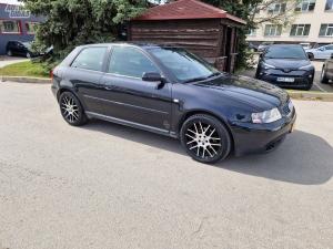 Black Audi A3 2001 in Siauliai, with an engine capacity of 1.90 L and mileage of 430 thousand km for 1300 €, photo  on AUTOMOTO.COM.LV