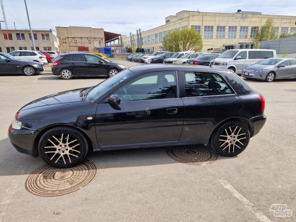 Черный Ауди А3 2001 в Шяуляй, объемом двигателя 1.90 л и пробегом 430 тыс. км за 1300 €, фото 4 на AUTOMOTO.COM.LV