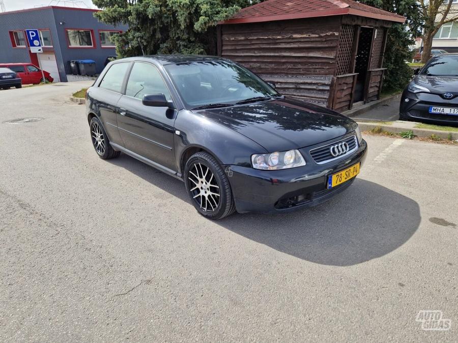 Черный Ауди А3 2001 в Шяуляй, объемом двигателя 1.90 л и пробегом 430 тыс. км за 1300 €, фото 7 на AUTOMOTO.COM.LV