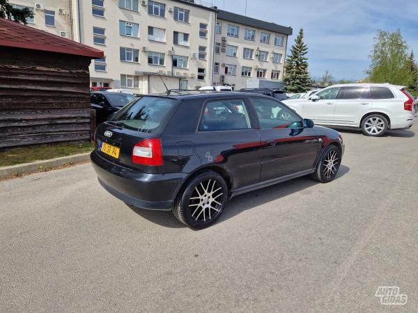 Черный Ауди А3 2001 в Шяуляй, объемом двигателя 1.90 л и пробегом 430 тыс. км за 1300 €, фото 8 на AUTOMOTO.COM.LV