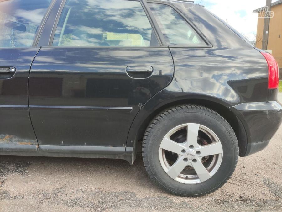 Черный Ауди А3 2001 в Шяуляй, объемом двигателя 1.90 л и пробегом 355 тыс. км за 500 €, фото 4 на AUTOMOTO.COM.LV