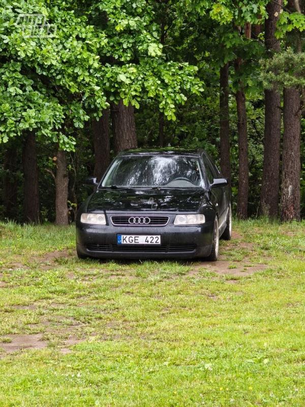 Melns Audi A3 2001 Viļņa, ar dzinēja tilpumu 1.90 L un nobraukumu 400 tūkst. km par 700 €, foto 1 vietnē AUTOMOTO.COM.LV