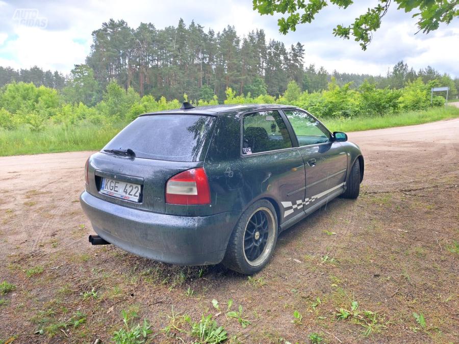Black Audi A3 2001 in Vilnius, with an engine capacity of 1.90 L and mileage of 400 thousand km for 700 €, photo 5 on AUTOMOTO.COM.LV
