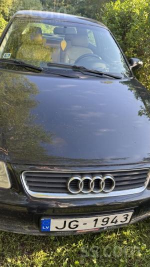 Melns Audi A3 2001 Rīga, ar dzinēja tilpumu 1.90 L un nobraukumu 282 tūkst. km par 1000 €, foto  vietnē AUTOMOTO.COM.LV