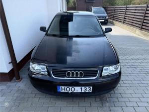 Black Audi A3 2001 in Klaipeda, with an engine capacity of 1.78 L and mileage of 378 thousand km for 899 €, photo  on AUTOMOTO.COM.LV