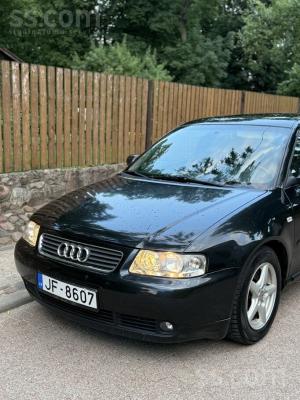 Black Audi A3 2001 in Kuldiga, with an engine capacity of 1.90 L and mileage of 270 thousand km for 1250 €, photo 5 on AUTOMOTO.COM.LV