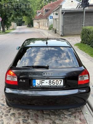 Black Audi A3 2001 in Kuldiga, with an engine capacity of 1.90 L and mileage of 270 thousand km for 1250 €, photo 6 on AUTOMOTO.COM.LV
