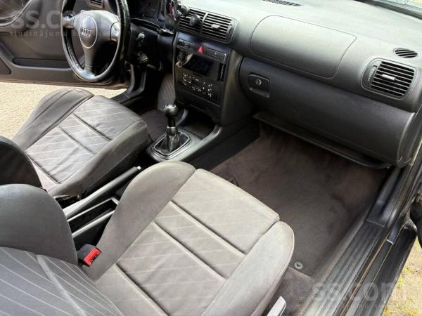 Melns Audi A3 2001 Rēzekne, ar dzinēja tilpumu 1.90 L un nobraukumu 330 tūkst. km par 1450 €, foto 2 vietnē AUTOMOTO.COM.LV