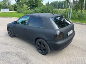 Melns Audi A3 2001 Rēzekne, ar dzinēja tilpumu 1.90 L un nobraukumu 330 tūkst. km par 1450 €, foto 5 vietnē AUTOMOTO.COM.LV