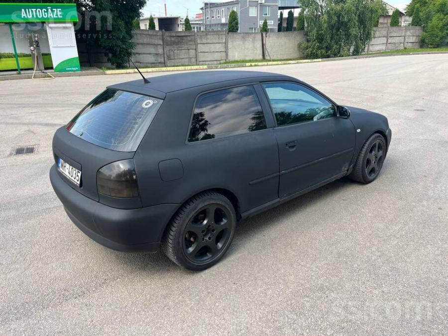 Melns Audi A3 2001 Rēzekne, ar dzinēja tilpumu 1.90 L un nobraukumu 330 tūkst. km par 1450 €, foto 6 vietnē AUTOMOTO.COM.LV
