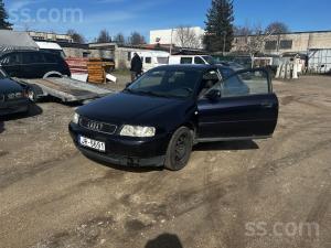 Black Audi A3 2001 in Riga, with an engine capacity of 1.60 L and mileage of 0 thousand km for 350 €, photo  on AUTOMOTO.COM.LV