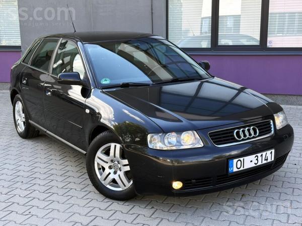 Melns Audi A3 2001 Rīga, ar dzinēja tilpumu 1.90 L un nobraukumu 332 tūkst. km par 2700 €, foto 1 vietnē AUTOMOTO.COM.LV