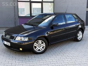 Black Audi A3 2001 in Riga, with an engine capacity of 1.90 L and mileage of 332 thousand km for 2700 €, photo 3 on AUTOMOTO.COM.LV