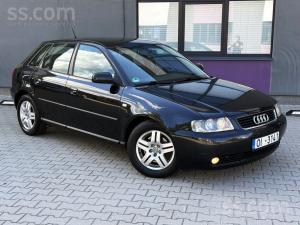 Black Audi A3 2001 in Riga, with an engine capacity of 1.90 L and mileage of 332 thousand km for 2700 €, photo 4 on AUTOMOTO.COM.LV