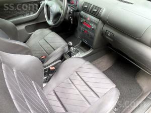 Black Audi A3 2001 in Riga, with an engine capacity of 1.90 L and mileage of 332 thousand km for 2700 €, photo 16 on AUTOMOTO.COM.LV