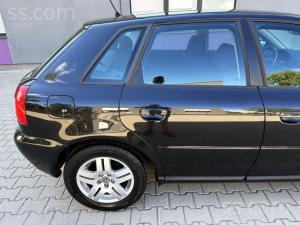 Black Audi A3 2001 in Riga, with an engine capacity of 1.90 L and mileage of 332 thousand km for 2700 €, photo 31 on AUTOMOTO.COM.LV