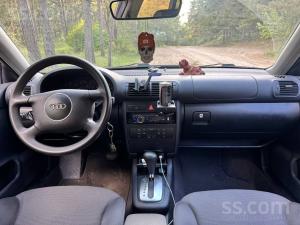 Black Audi A3 2001 in Riga, with an engine capacity of 1.60 L and mileage of 326 thousand km for 1500 €, photo 7 on AUTOMOTO.COM.LV