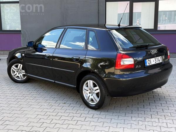 Черный Ауди А3 2001 в Рига, объемом двигателя 1.90 л и пробегом 332 тыс. км за 2600 €, фото 6 на AUTOMOTO.COM.LV