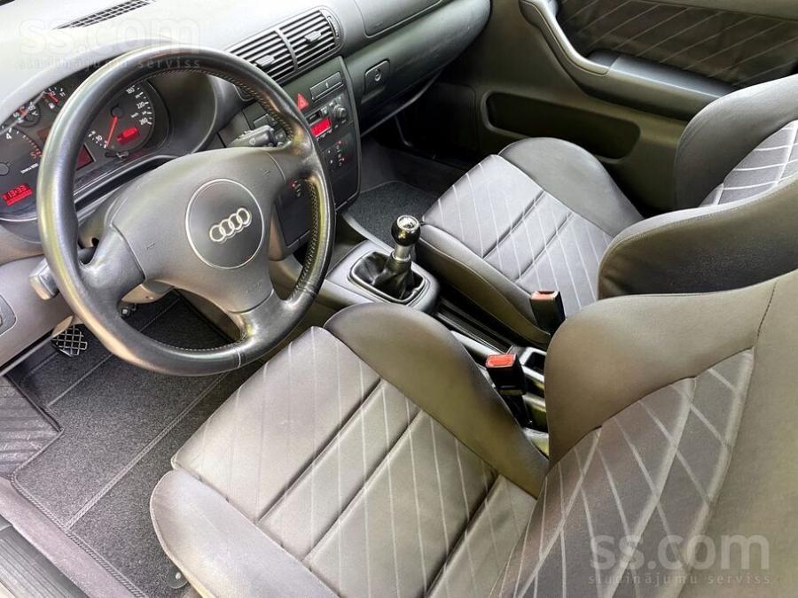 Черный Ауди А3 2001 в Рига, объемом двигателя 1.90 л и пробегом 332 тыс. км за 2600 €, фото 10 на AUTOMOTO.COM.LV