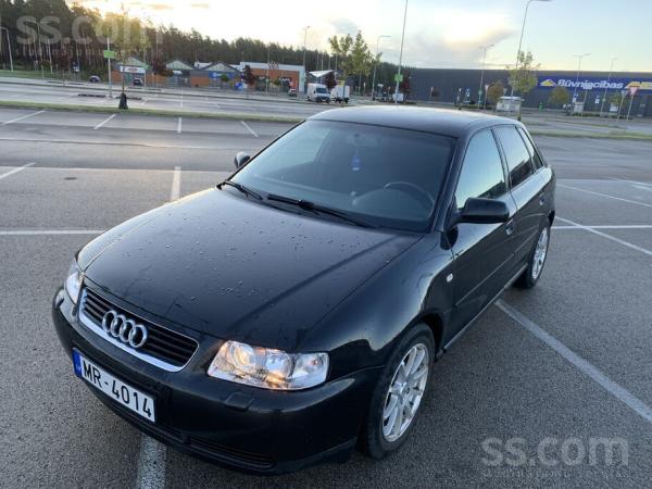 Melns Audi A3 2001 Rīga, ar dzinēja tilpumu 1.90 L un nobraukumu 447 tūkst. km par 1750 €, foto 1 vietnē AUTOMOTO.COM.LV