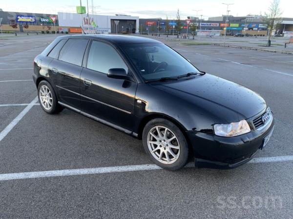 Melns Audi A3 2001 Rīga, ar dzinēja tilpumu 1.90 L un nobraukumu 447 tūkst. km par 1750 €, foto 3 vietnē AUTOMOTO.COM.LV