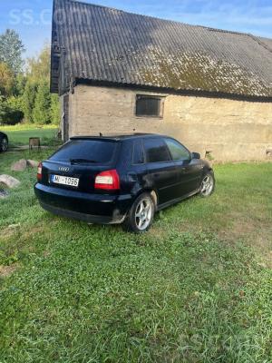 Black Audi A3 2001 in Tukums, with an engine capacity of 1.90 L and mileage of 357 thousand km for 990 €, photo  on AUTOMOTO.COM.LV