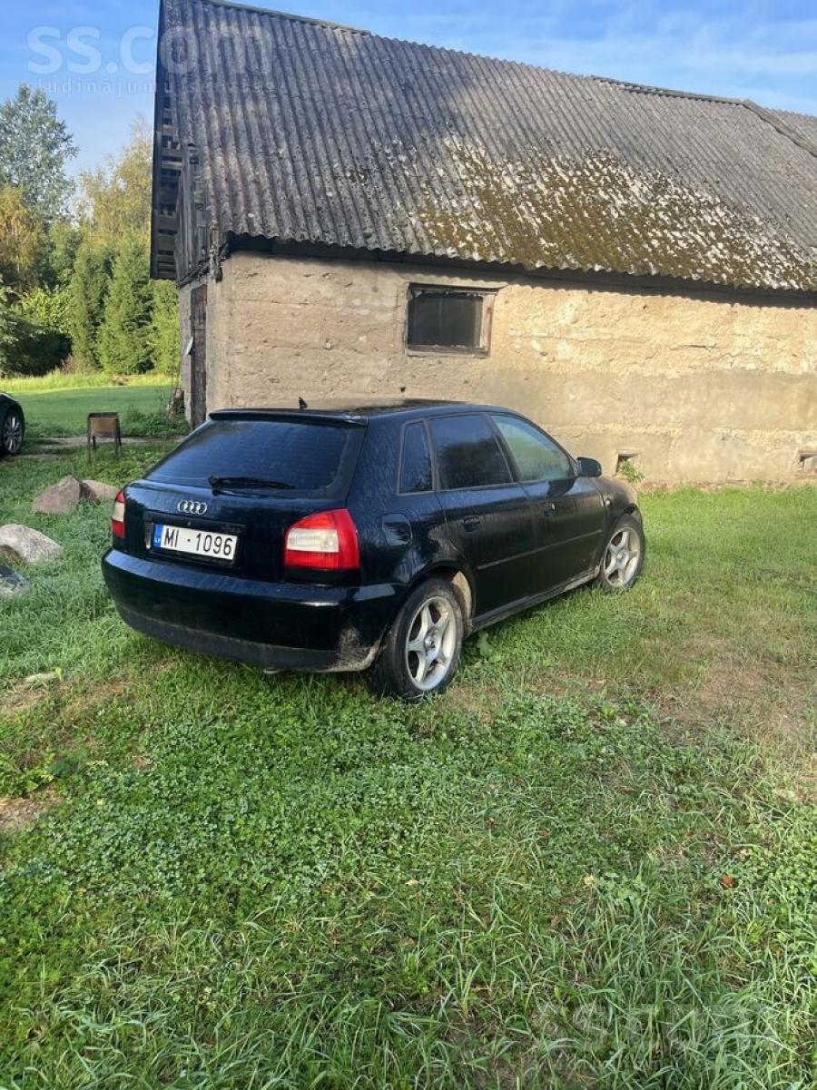 Melns Audi A3 2001 Tukums, ar dzinēja tilpumu 1.90 L un nobraukumu 357 tūkst. km par 990 €, foto 1 vietnē AUTOMOTO.COM.LV