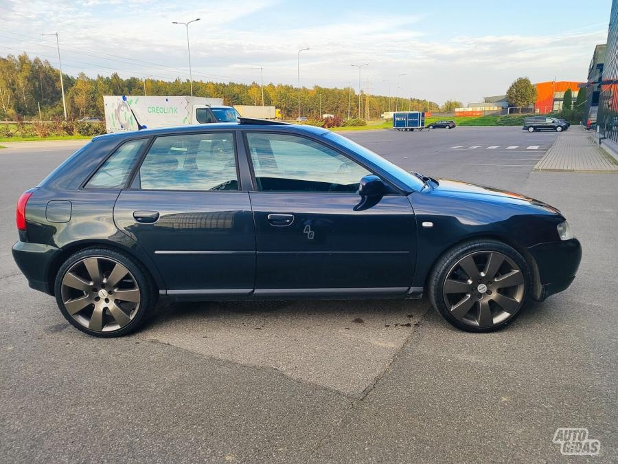 Melns Audi A3 2001 Kauņa, ar dzinēja tilpumu 1.90 L un nobraukumu 318 tūkst. km par 1650 €, foto 5 vietnē AUTOMOTO.COM.LV