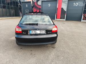 Melns Audi A3 2001 Kauņa, ar dzinēja tilpumu 1.90 L un nobraukumu 318 tūkst. km par 1650 €, foto 7 vietnē AUTOMOTO.COM.LV
