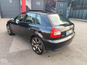 Melns Audi A3 2001 Kauņa, ar dzinēja tilpumu 1.90 L un nobraukumu 318 tūkst. km par 1650 €, foto 8 vietnē AUTOMOTO.COM.LV