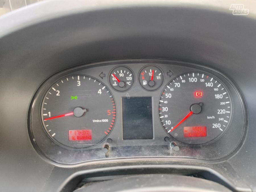 Melns Audi A3 2001 Kauņa, ar dzinēja tilpumu 1.90 L un nobraukumu 318 tūkst. km par 1650 €, foto 20 vietnē AUTOMOTO.COM.LV