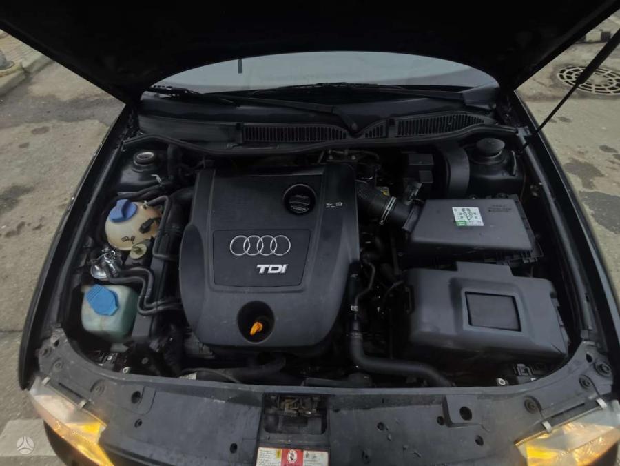 Melns Audi A3 2002 Kauņa, ar dzinēja tilpumu 1.90 L un nobraukumu 320 tūkst. km par 1300 €, foto 18 vietnē AUTOMOTO.COM.LV