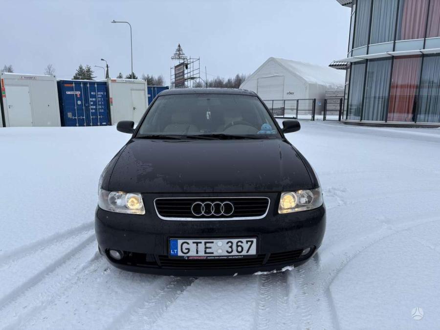 Black Audi A3 2002 in Panevezys, with an engine capacity of 1.90 L and mileage of 329 thousand km for 850 €, photo 3 on AUTOMOTO.COM.LV