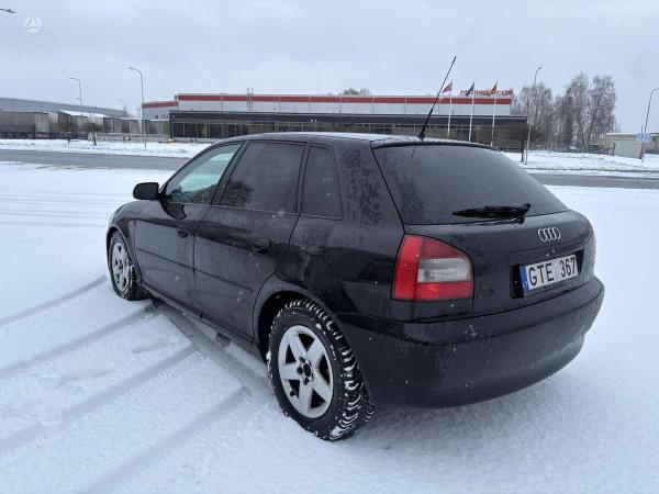 Black Audi A3 2002 in Panevezys, with an engine capacity of 1.90 L and mileage of 329 thousand km for 850 €, photo 5 on AUTOMOTO.COM.LV