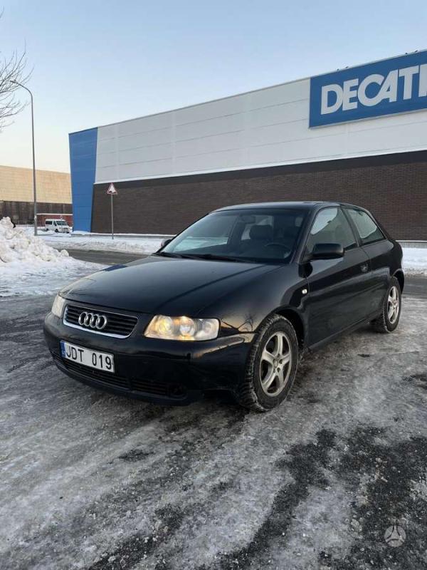 Melns Audi A3 2002 Klaipėda, ar dzinēja tilpumu 0.00 L un nobraukumu 300 tūkst. km par 950 €, foto 1 vietnē AUTOMOTO.COM.LV
