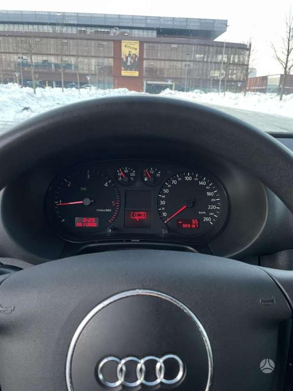 Melns Audi A3 2002 Klaipėda, ar dzinēja tilpumu 0.00 L un nobraukumu 300 tūkst. km par 950 €, foto 9 vietnē AUTOMOTO.COM.LV