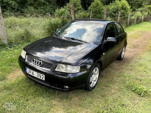 Black Audi A3 2002 in Kaunas, with an engine capacity of 1.90 L and mileage of 402 thousand km for 850 €, photo 5 on AUTOMOTO.COM.LV