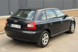 Black Audi A3 2002 in Vilnius, with an engine capacity of 1.80 L and mileage of 287 thousand km for 1490 €, photo 5 on AUTOMOTO.COM.LV