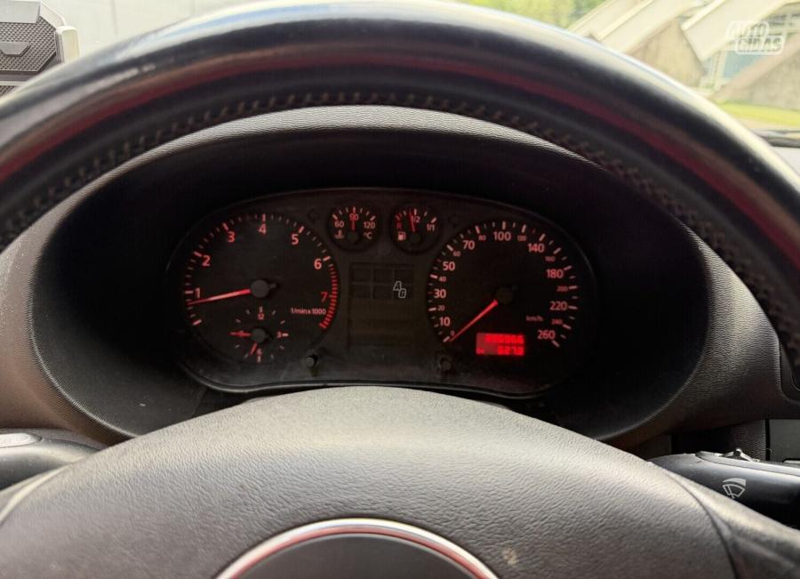 Black Audi A3 2002 in Vilnius, with an engine capacity of 1.80 L and mileage of 287 thousand km for 1490 €, photo 18 on AUTOMOTO.COM.LV
