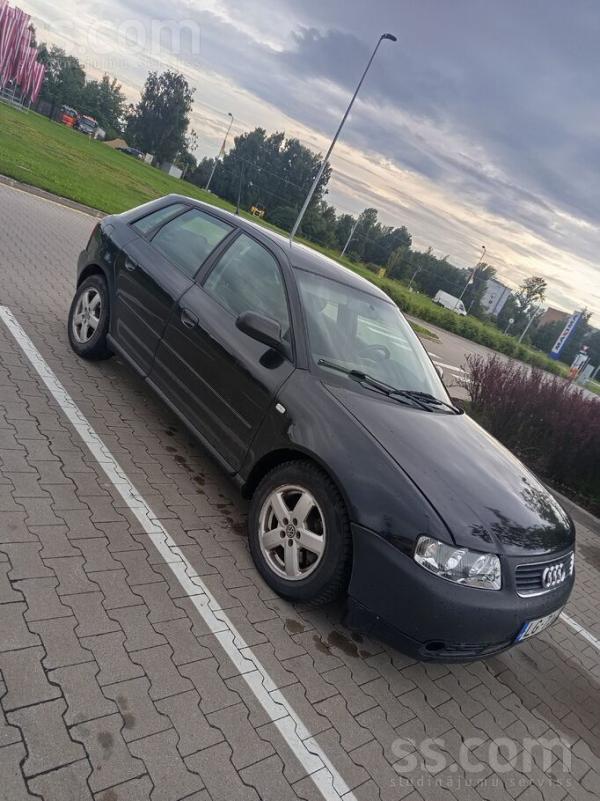 Melns Audi A3 2002 Rīga, ar dzinēja tilpumu 1.90 L un nobraukumu 290 tūkst. km par 1300 €, foto 3 vietnē AUTOMOTO.COM.LV