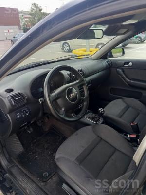 Black Audi A3 2002 in Riga, with an engine capacity of 1.90 L and mileage of 290 thousand km for 1300 €, photo 7 on AUTOMOTO.COM.LV