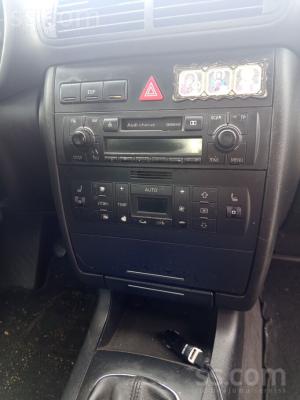 Black Audi A3 2002 in Riga, with an engine capacity of 1.90 L and mileage of 290 thousand km for 1300 €, photo 8 on AUTOMOTO.COM.LV