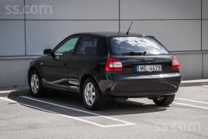 Black Audi A3 2002 in Riga, with an engine capacity of 1.90 L and mileage of 364 thousand km for 1490 €, photo 7 on AUTOMOTO.COM.LV