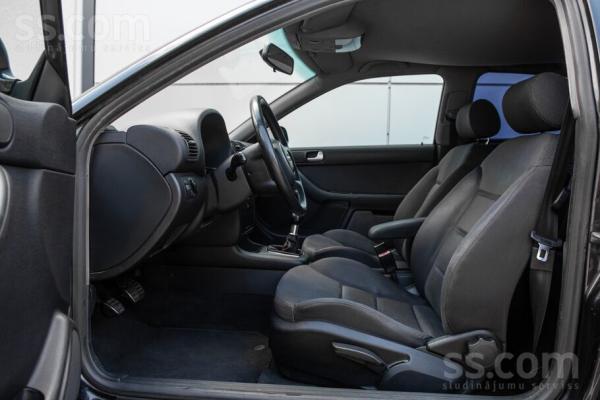 Black Audi A3 2002 in Riga, with an engine capacity of 1.90 L and mileage of 364 thousand km for 1490 €, photo 7 on AUTOMOTO.COM.LV