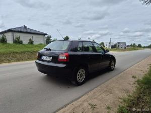 Black Audi A3 2002 in Vilnius, with an engine capacity of 1.60 L and mileage of 205 thousand km for 1350 €, photo 6 on AUTOMOTO.COM.LV